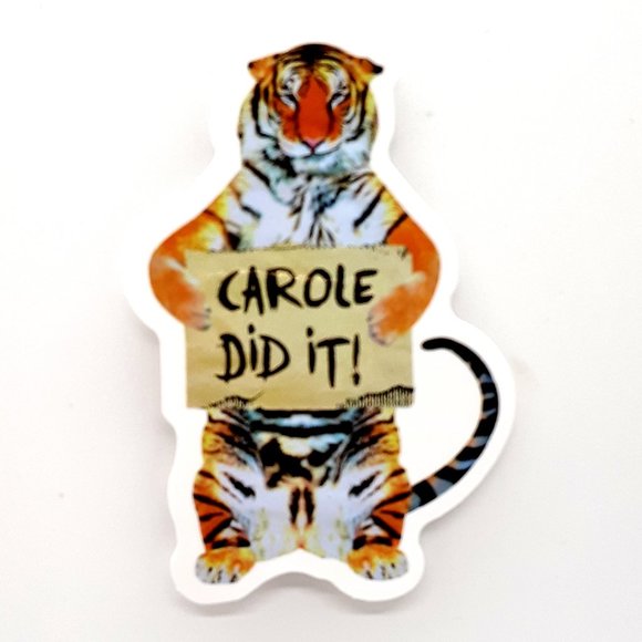 Tiger King Stickers | Accessories | Joe Exotic Tiger King Stickers ...